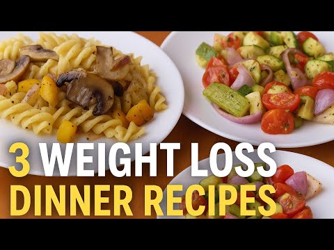 3 Weight Loss Dinner Recipe | Easy Dinner Recipe At Home #WeightLossRecipe #easyrecipe
