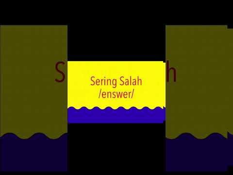 Cara Membaca ANSWER (Silent W)