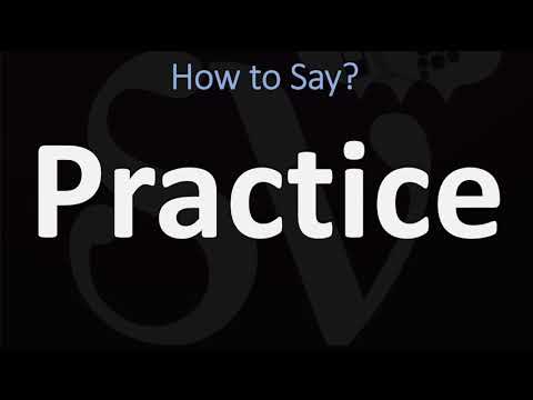 How to Pronounce Practice? (CORRECTLY)