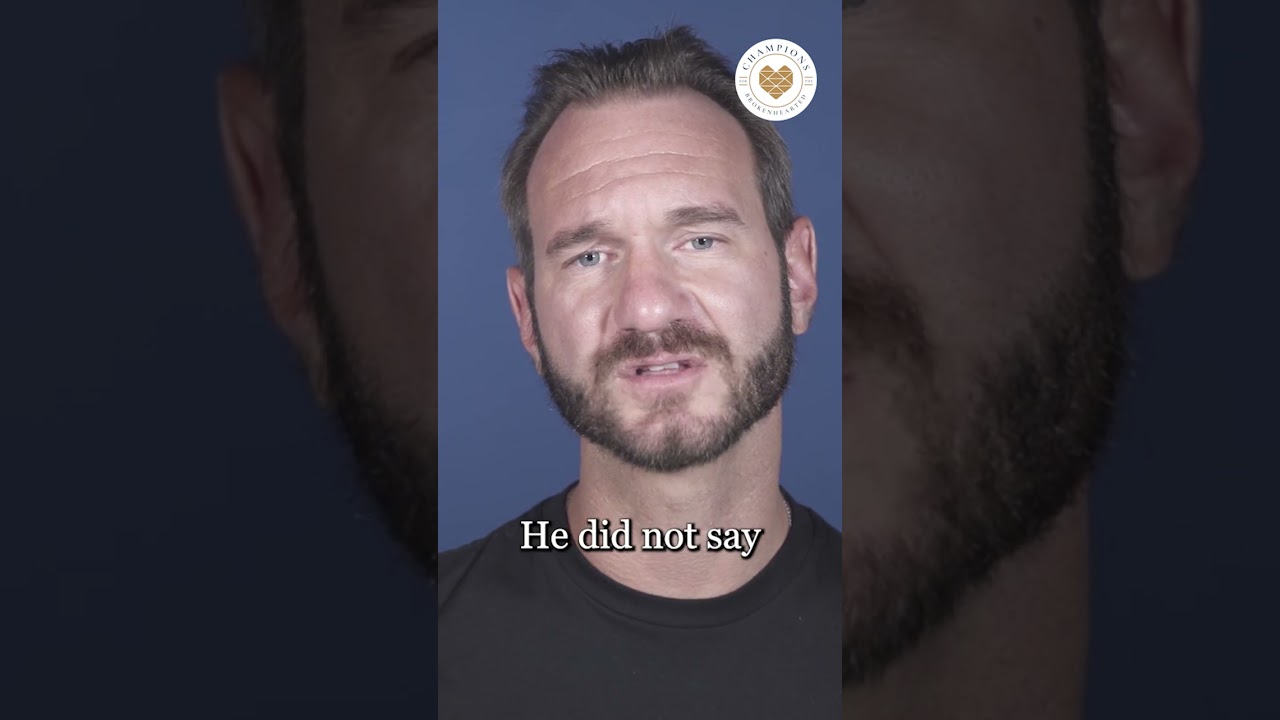 Jesus is the ONLY way! #nickvujicic #limblesspreacher #hope #christian  #shorts