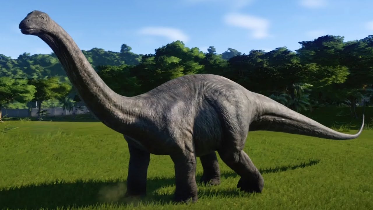 Jurassic World Evolution - Apatosaurus Gameplay (PS4 HD) [1080p60FPS]