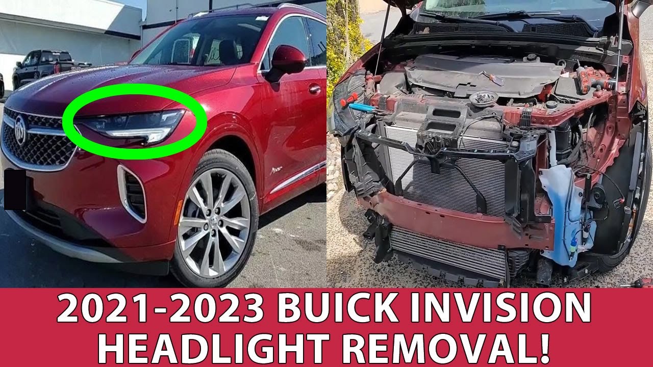How To Remove 2021-2023 Buick Envision Headlight/Headlight Assembly.