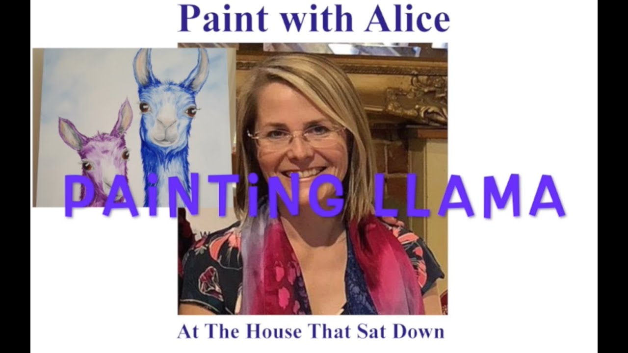 Painting fur with Alice May at the House that Sat Down.