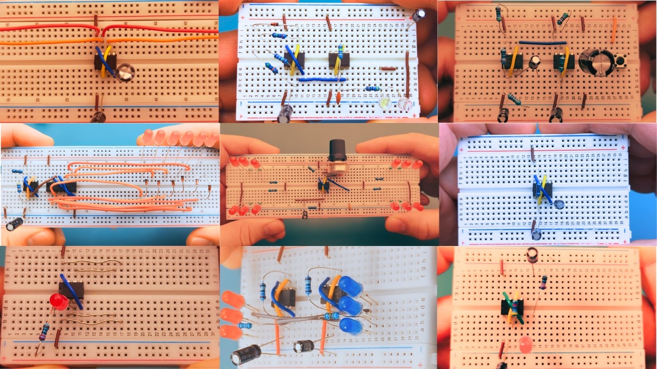 Top 10 Electronic Projects With 555 Timers