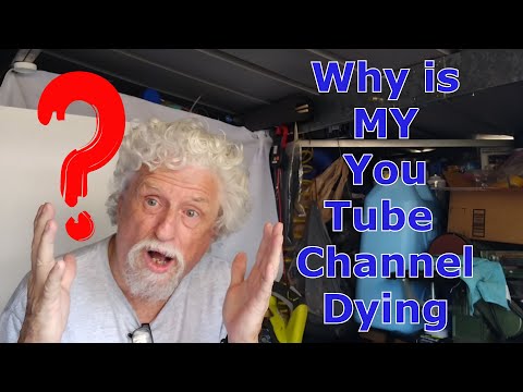why is my YouTube channel dying - no music