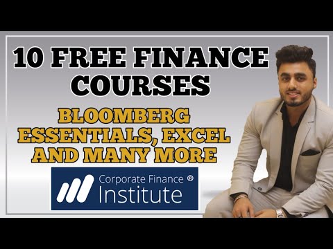 10 Free Finance Courses With Certifications | Bloomberg & Excel Courses | CFI Institute
