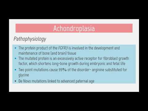 Genomics and Achondroplasia