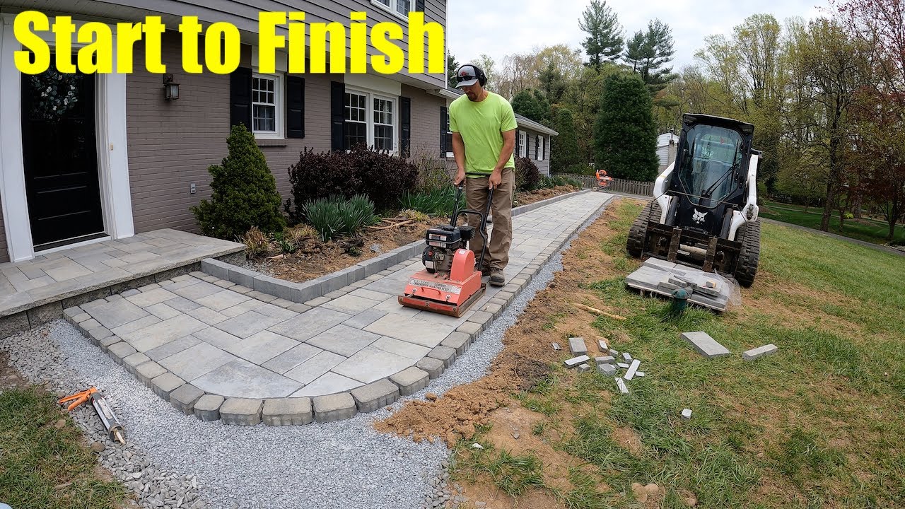 How to build a paver walkway - Techo Bloc