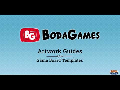 Game Board Templates | Board Game Tutorials | Boda Games Manufacturing