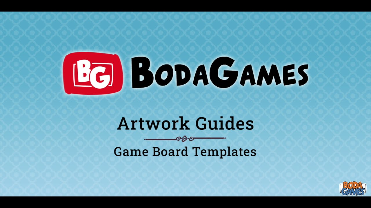 Game Board Templates | Board Game Tutorials | Boda Games Manufacturing