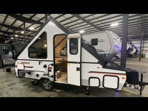 Rockwood Premier A-FRAME A122S HARD SIDE POP UP LIGHTWEIGHT OFFGRID CUTE 4 PERSON GARAGE RV CAMPER