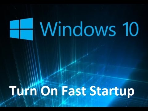 How to Turn On Fast Startup in Windows 10 - Howtosolveit