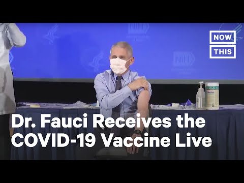 Dr. Fauci Gets the COVID-19 Vaccine | NowThis