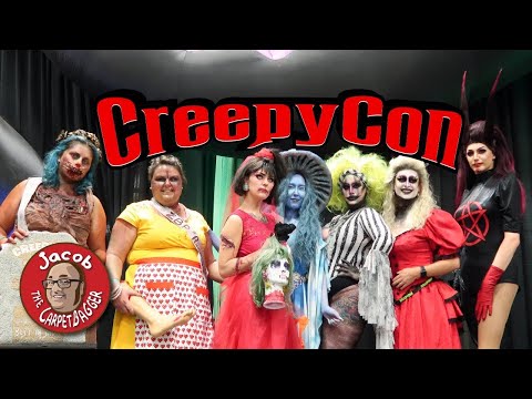 Creepy Con 2021 - Halloween and Horror Convention - Knoxville, TN - I Got Fang Implants!