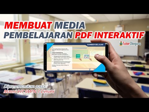 Membuat Media Pembelajaran PDF Interaktif IHT SMPN 1 Cimahi