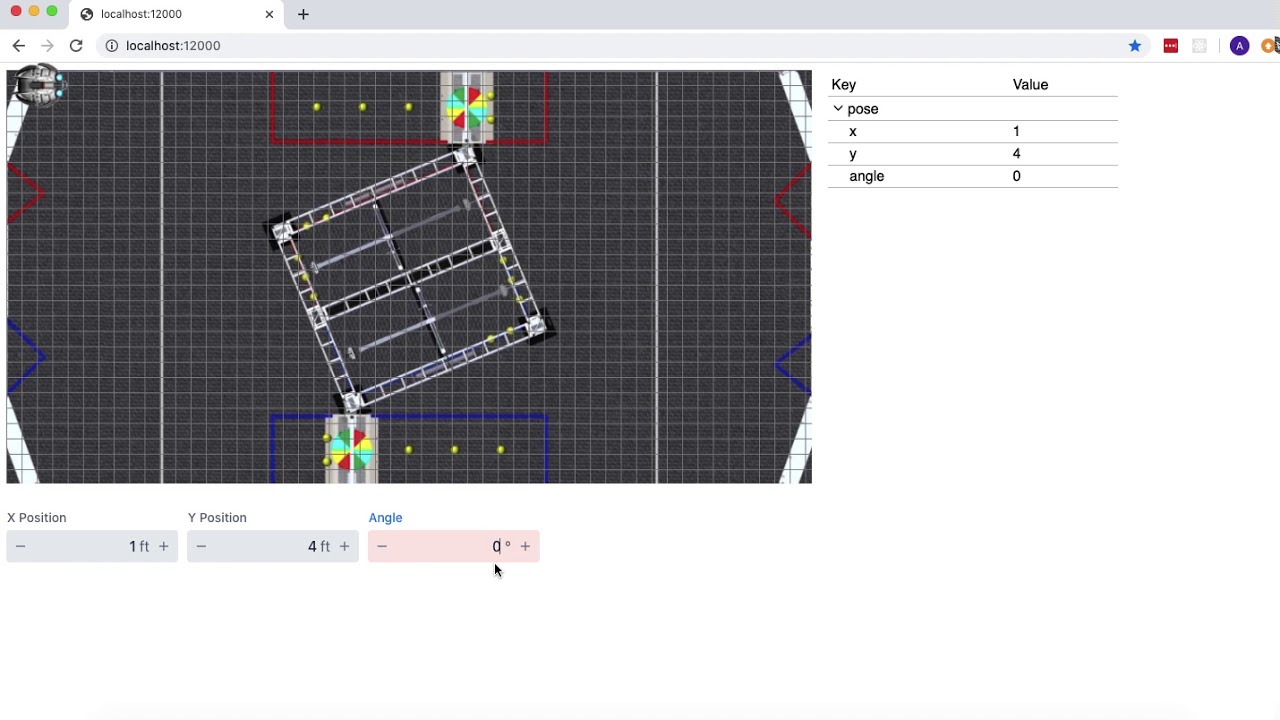 FRC Web Components - Testing field component