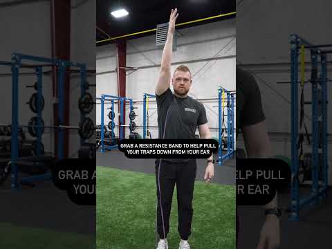 Stop shrugging your shoulders to get more ROM! #shouldermobility