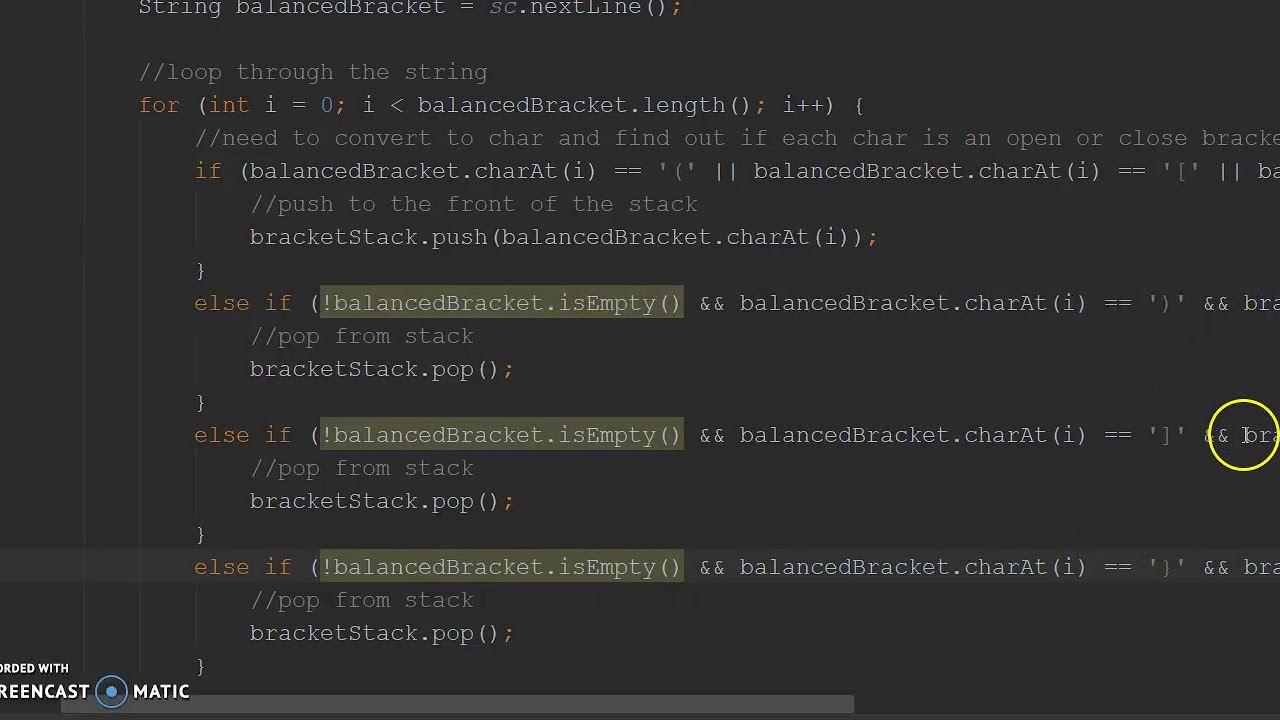 Java Stack   Balanced String Part 2   HackerRank