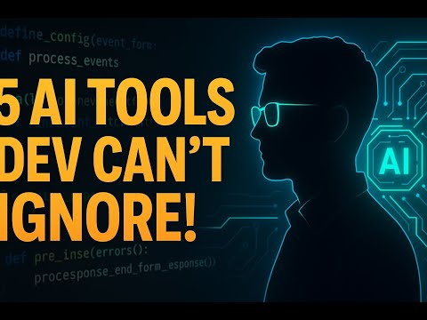 Top 5 AI Tools Every Software Developer MUST Use in 2025