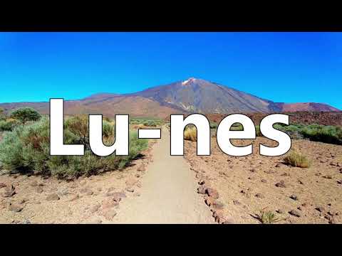 How to pronounce LUNES in Spanish - Learn how to say MONDAY in Spanish