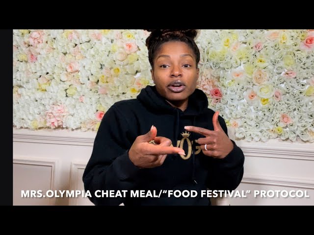 “That is food festival”- 6x Figure Olympia champ Cydney Gillon on incorporating cheat meals into ...