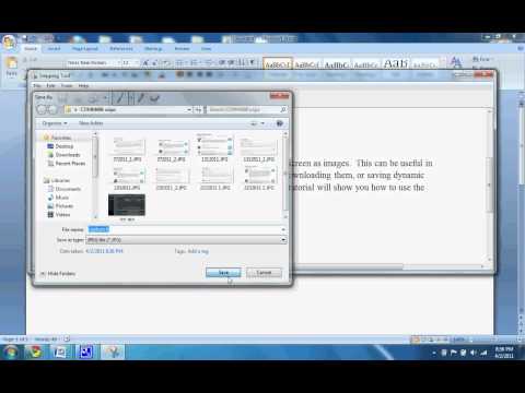 How to use the snipping tool and screenshot using Microsoft Power Point ...