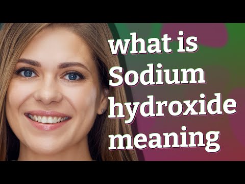 Sodium hydroxide | meaning of Sodium hydroxide