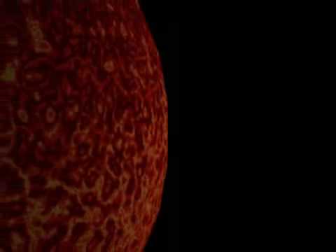 VY Canis Majoris ~ the biggest star ever discovered ~ compared to Earth