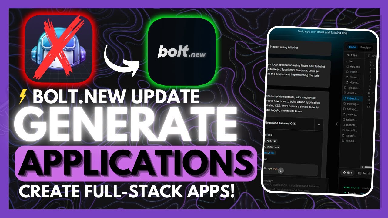 Building Full-Stack Applications Without Code: Exploring Bolt.New's ...