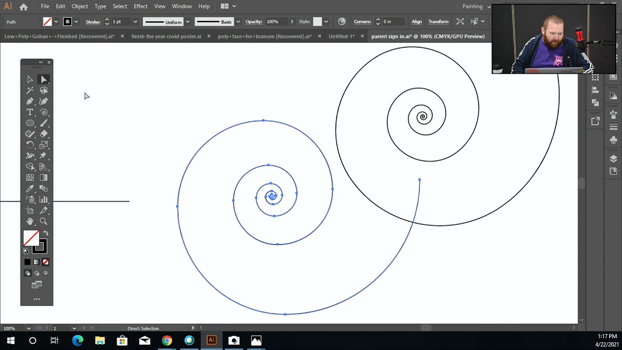 Illustrator line segment tool