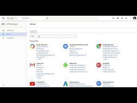 Steps to generate Google Translator API Key for Language Translator Plugin