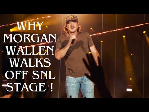 Why Morgan Wallen Walks Off SNL Stage!
