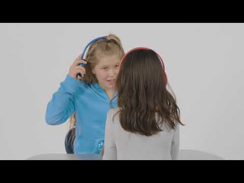 Egghead Heavy-Duty Kids Headphones with Tangle-Free Fabric Cord