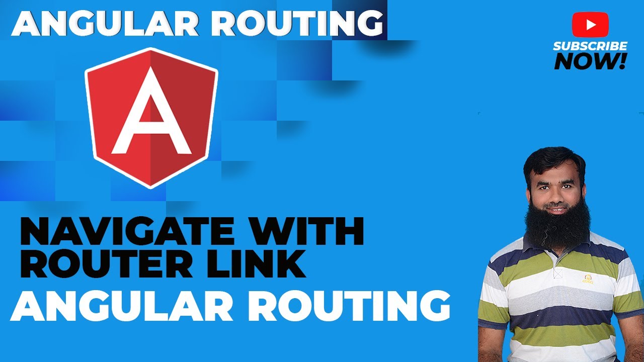 Angular Routing - Navigate with router link || Angular Tutorial