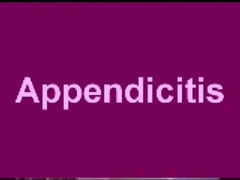 Appendicitis - Revisited