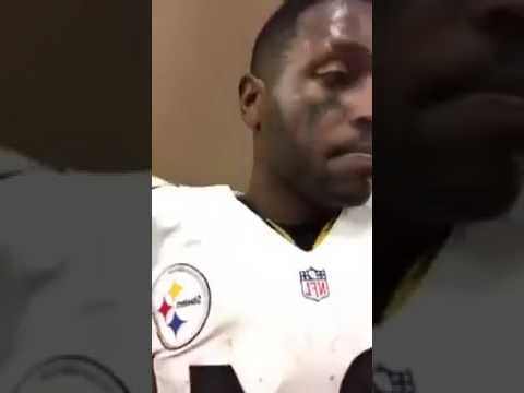 Mike Tomlin Post Game Speech from Antonio Brown's Facebook Live Video
