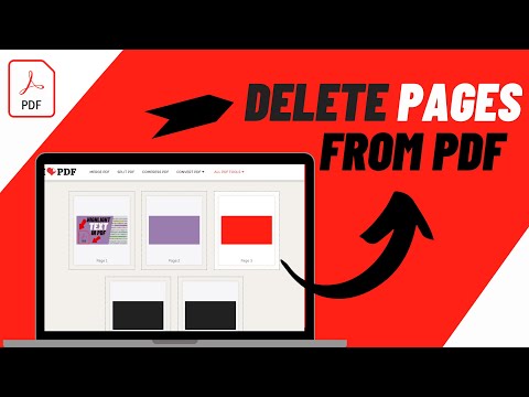 How To Remove/Delete Pages From PDF File - Easiest Method