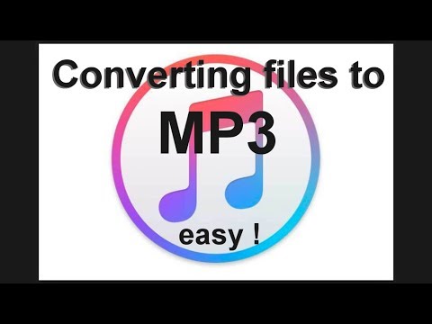 Converting iTunes music to mp3 files - EASY