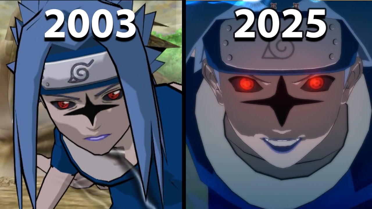 Evolution Of Sasuke Curse Mark (2003-2025)