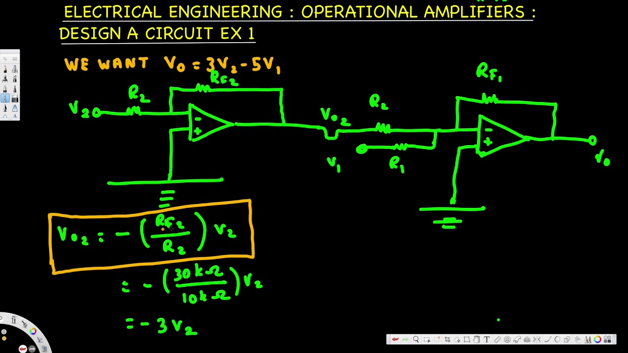 Electrical Engineering : Operational Amp : Design a Circuit: Example 1