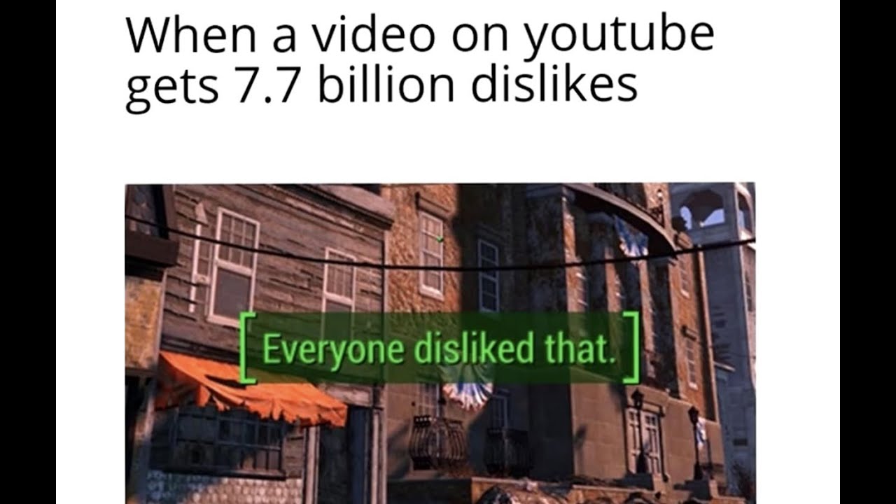 Everyone liked that / Everyone disliked that (meme's about)