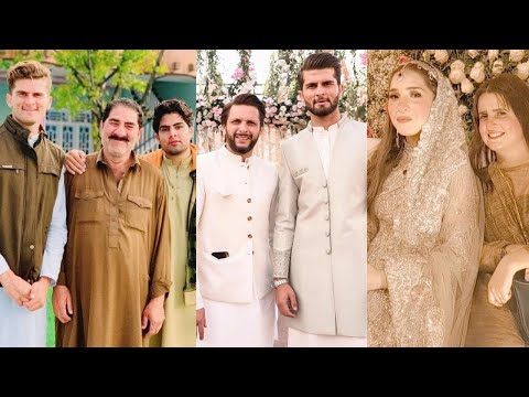 Shaheen Shah Afridi With Family, Father, Mother, Brothers, Sisters, & Wife Daughter of Shahid Afridi