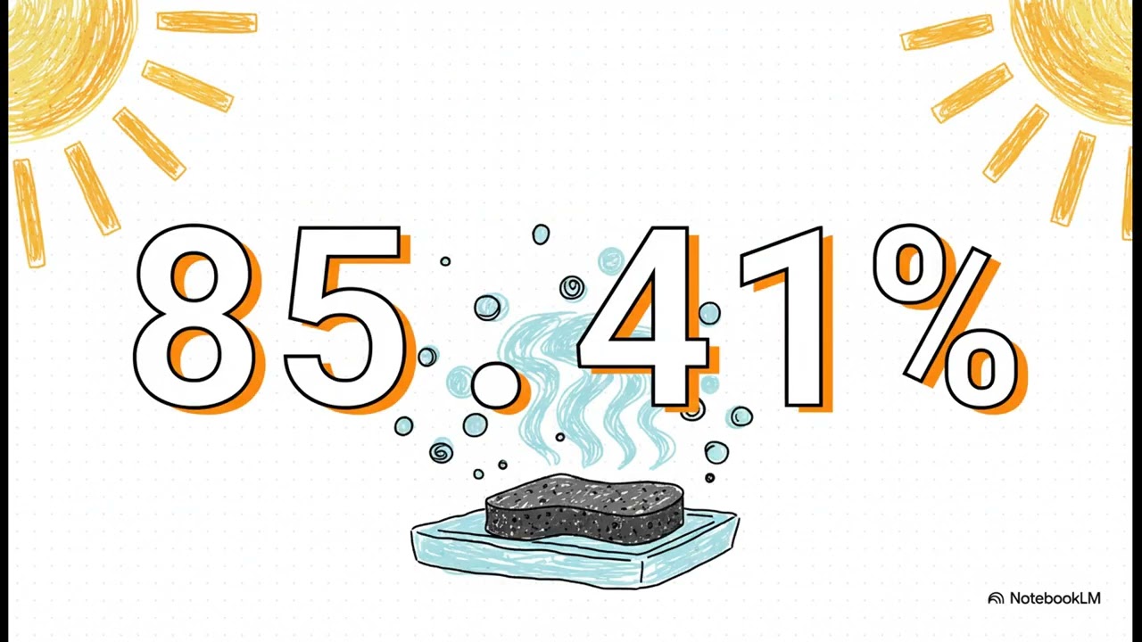 The Solar Sponge for water purification