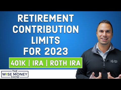Retirement Contribution Limits for 2023