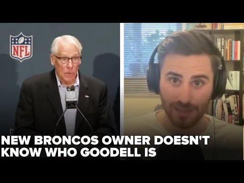 Broncos owner Rob Walton pronounces Roger Goodell’s name WRONG during first press conference | MCFS