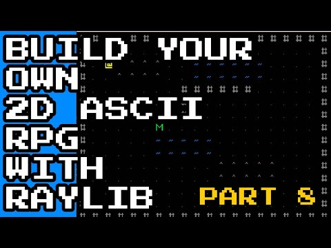 Your Own 2D ASCII RPG With Raylib | PART 8 | Display Player XP