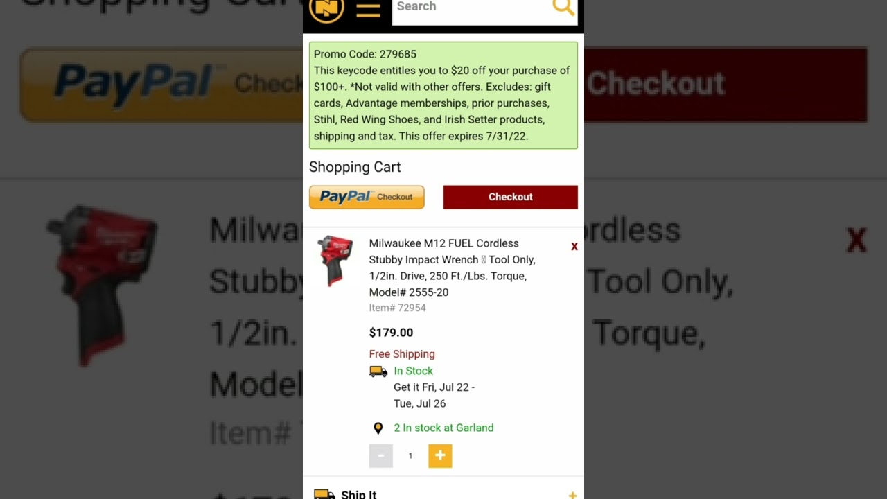 Northern Tool Promo Codes. 10% Free Gift Card and $20 off