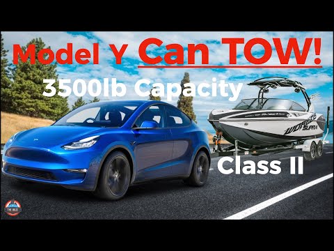 The Tesla Model Y CAN TOW! | But How Much? Model Y Towing Capacity Review |