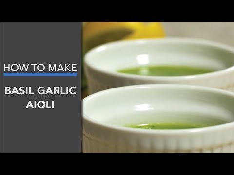 Basil Garlic Aioli Sauce (Your New Go-To Condiment!)