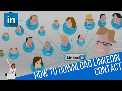 How to download your linkedin contact | How to Export LinkedIn Contacts | Rakesh Tech Solutions